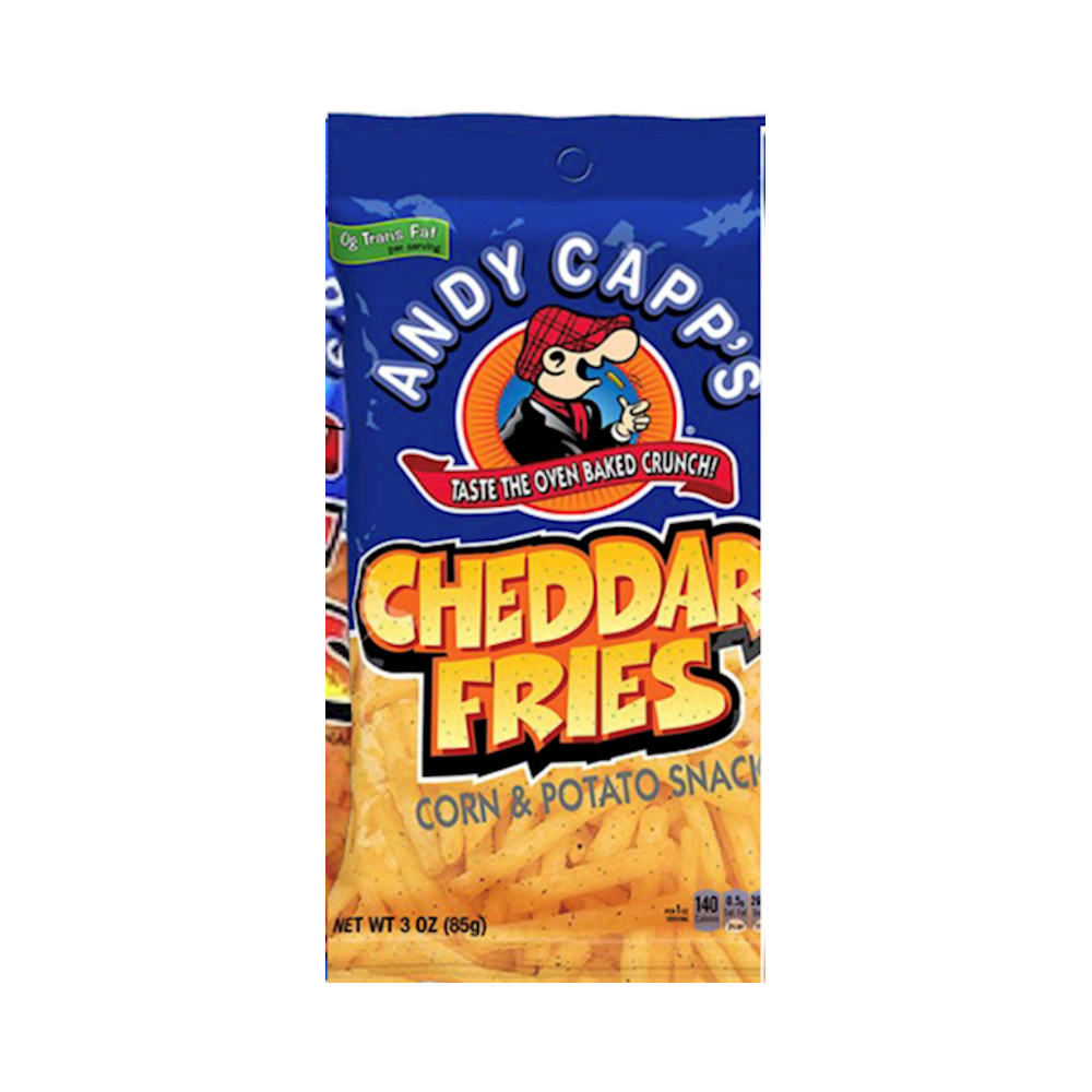 Andy Capp 3oz 12pk Cheddar Fries Nyc Organic Distribution